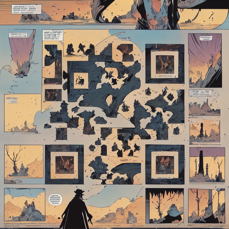 Comic Adventure Tales | ICQR - Crafted QR Codes