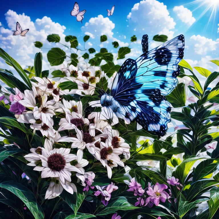 Butterfly B010 | ICQR - Artistic QR Codes