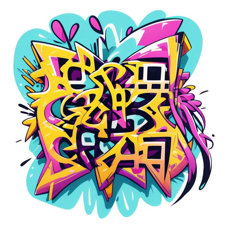 Graffiti 047 | ICQR - Unique QR Codes