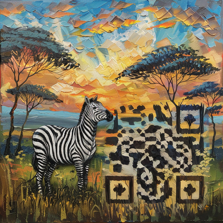 Zebra 001 | ICQR - Artistic QR Codes