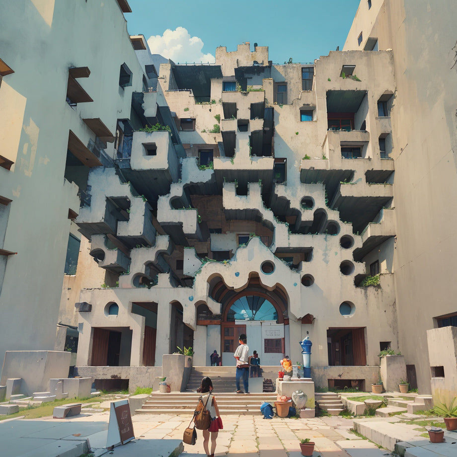 Unique Mexico Architecture | ICQR - Crafted QR Codes