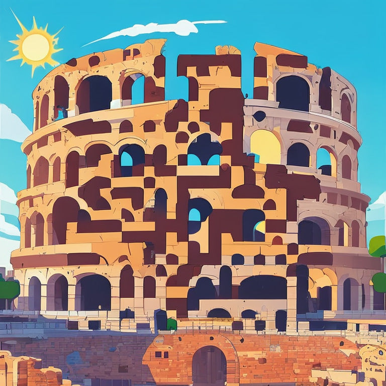 Roman Glory | ICQR - Crafted QR Codes