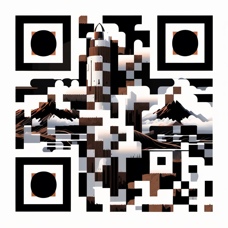 Vector Sunset Wallpaper | ICQR - Unique QR Codes