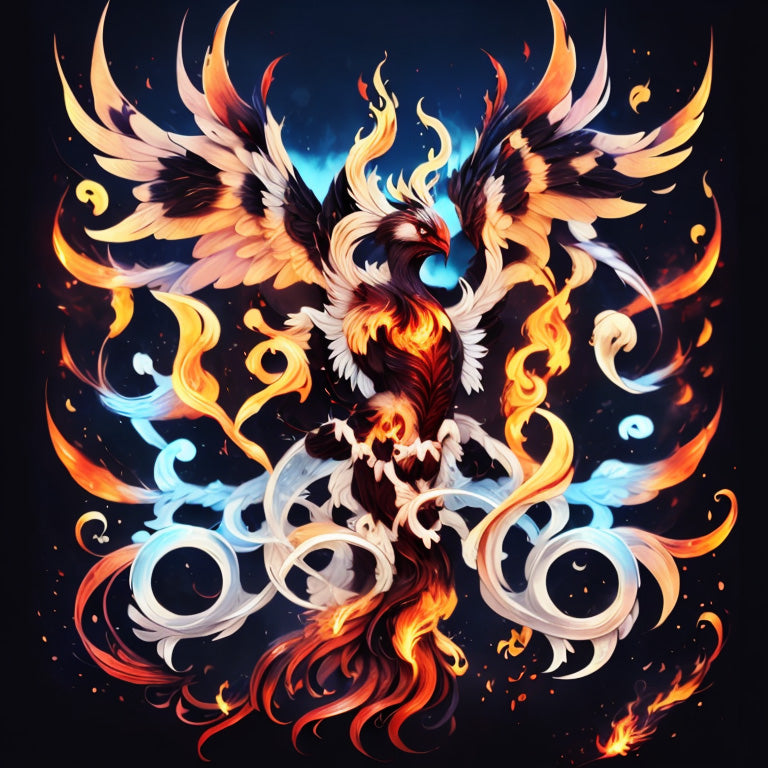 Phoenix Rising | ICQR - Artistic QR Codes