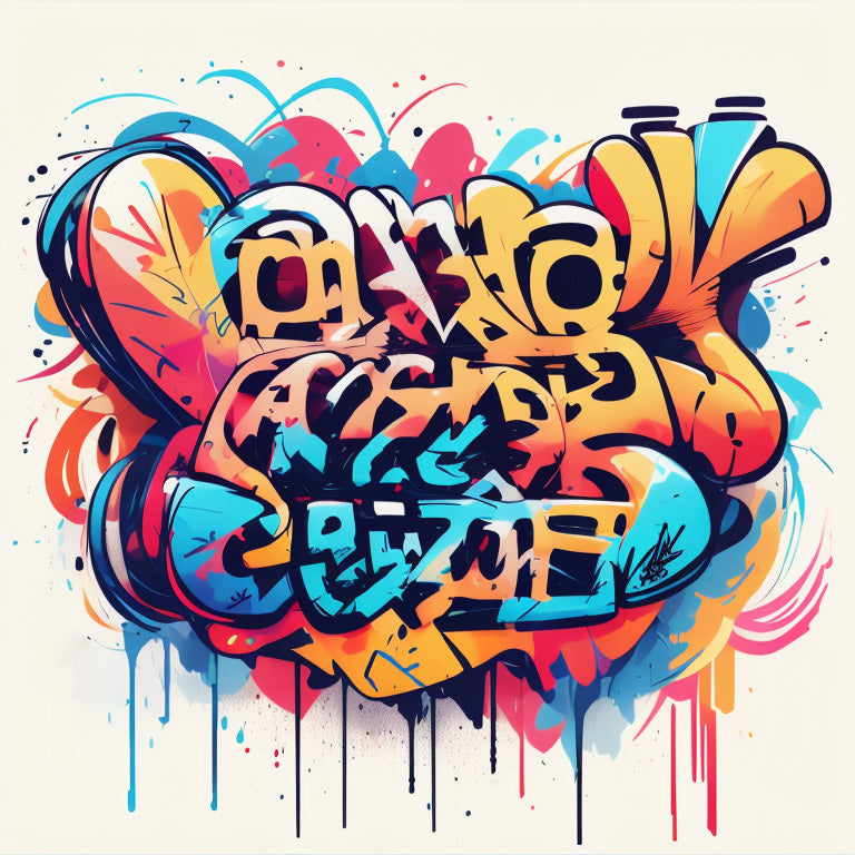 Graffiti 050 | ICQR - Unique QR Codes