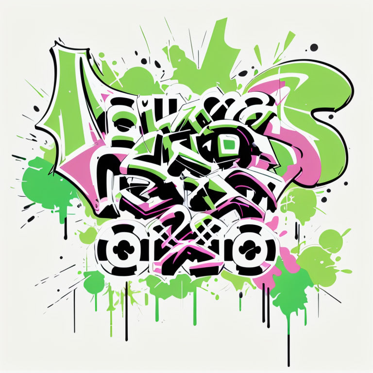 Graffiti 074 | ICQR - Unique QR Codes