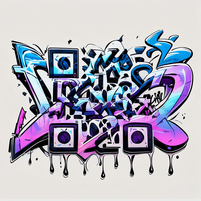 Graffiti 011 | ICQR - Unique QR Codes