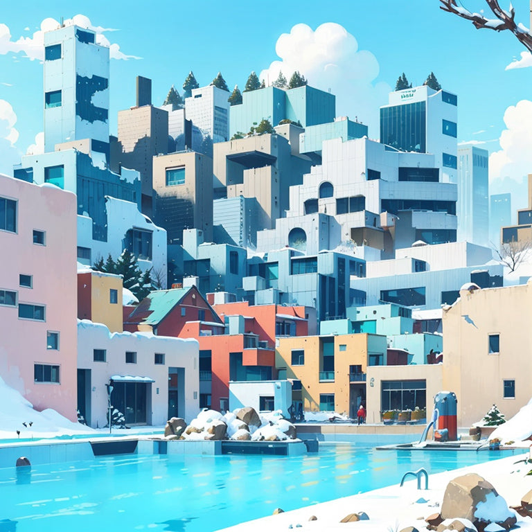 City Oasis | ICQR - Artistic QR Codes