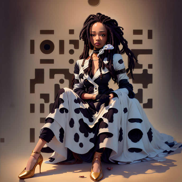 Model Girl | ICQR - Unique QR Codes