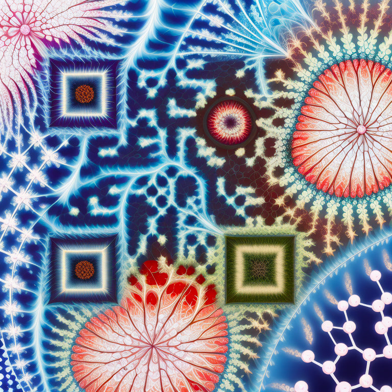 Microscopic Botanical Structures | ICQR - Artistic QR Codes