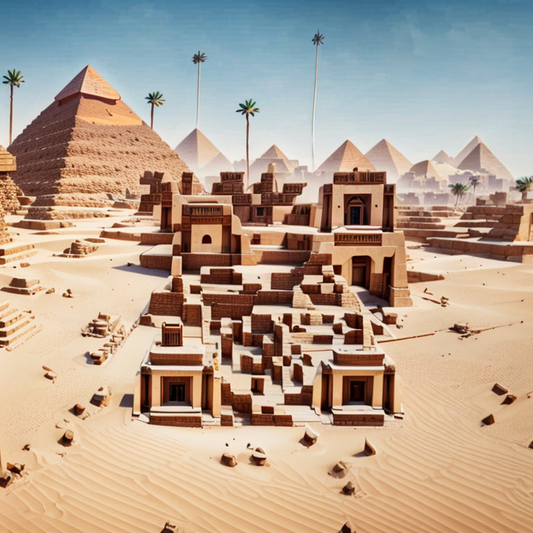 Egyptian Pyramids | ICQR - Artistic QR Codes
