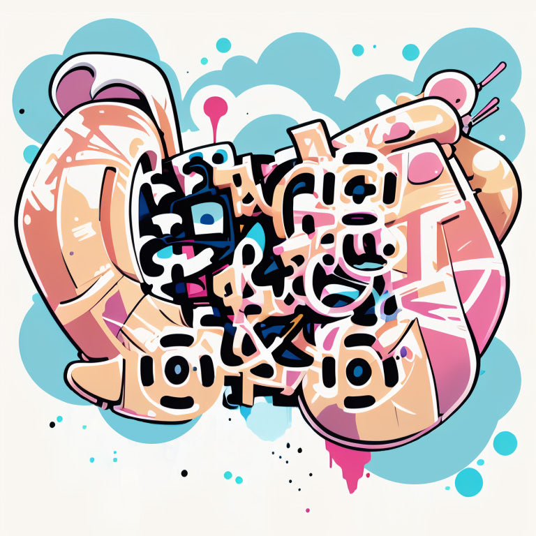Graffiti 075 | ICQR - Crafted QR Codes